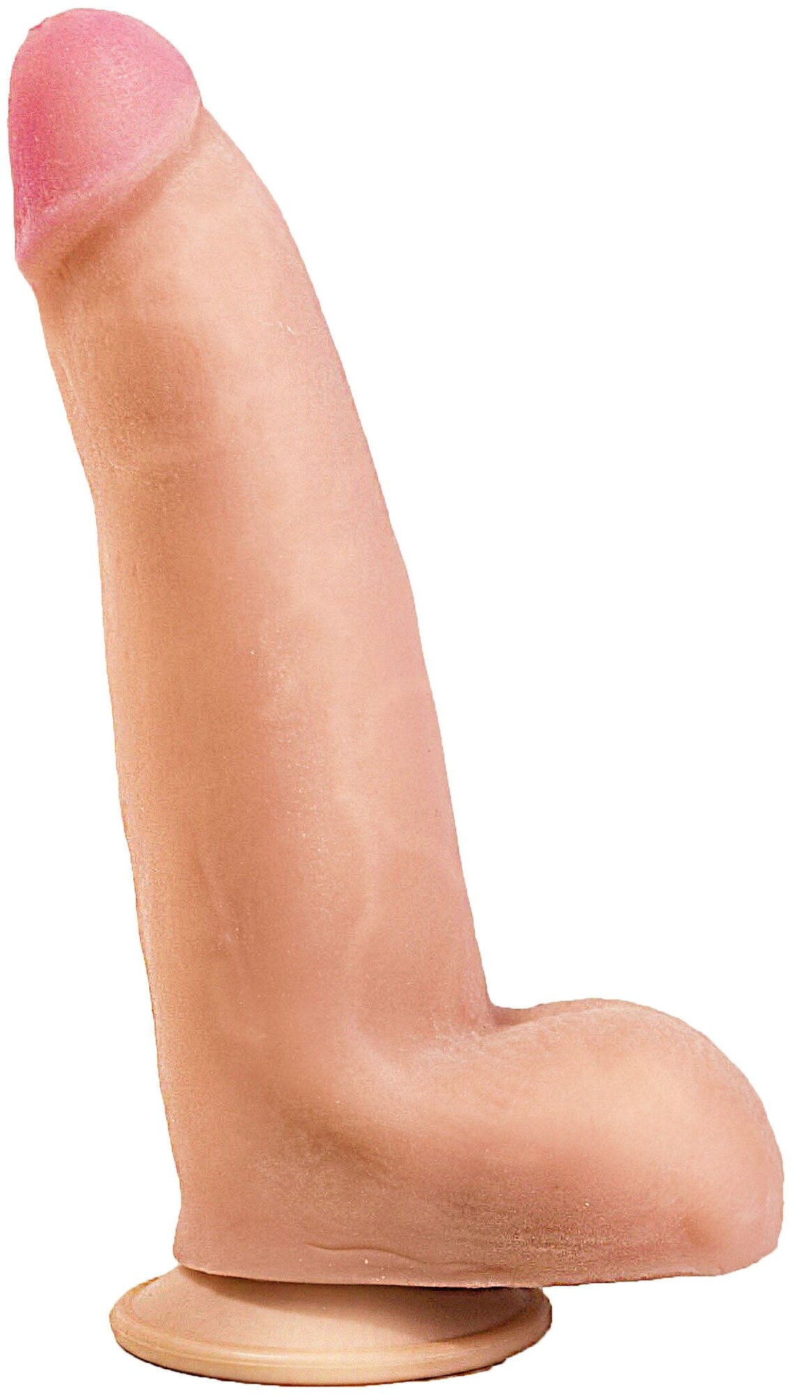 Реалистик-фаллоимитатор на присоске - 20 см, телесный