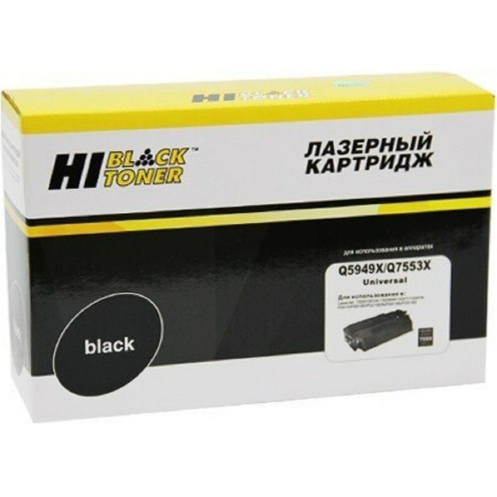 Картридж Q5949X, Чёрный (Black)