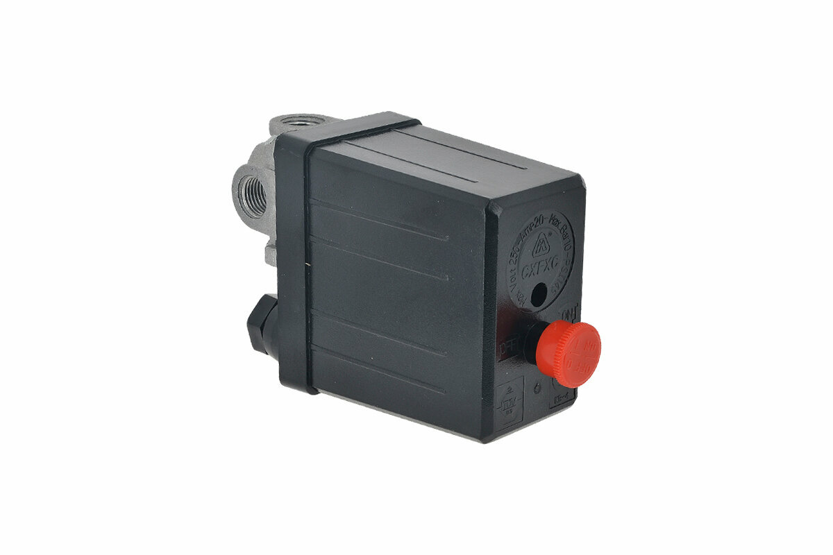 Реле давление 220В подходит для компрессора поршневого безмасляного PATRIOT WO 24-220 (20102494), WO 24-220 (20106133), WO 24-260 S (20114282)