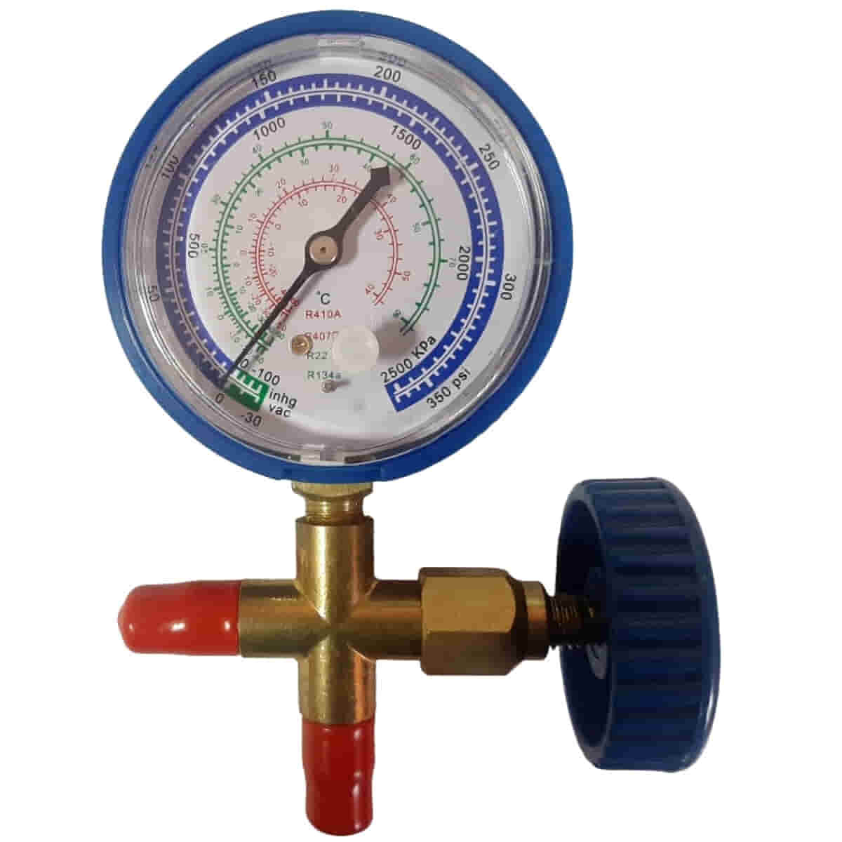 DSZH CT-466L манометрический одновентильный коллектор низкого давления для работы с фреонами