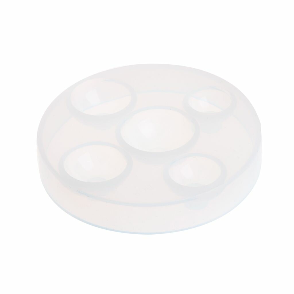 Кристаллическая зеркальная эпоксидная форма с половиной шара