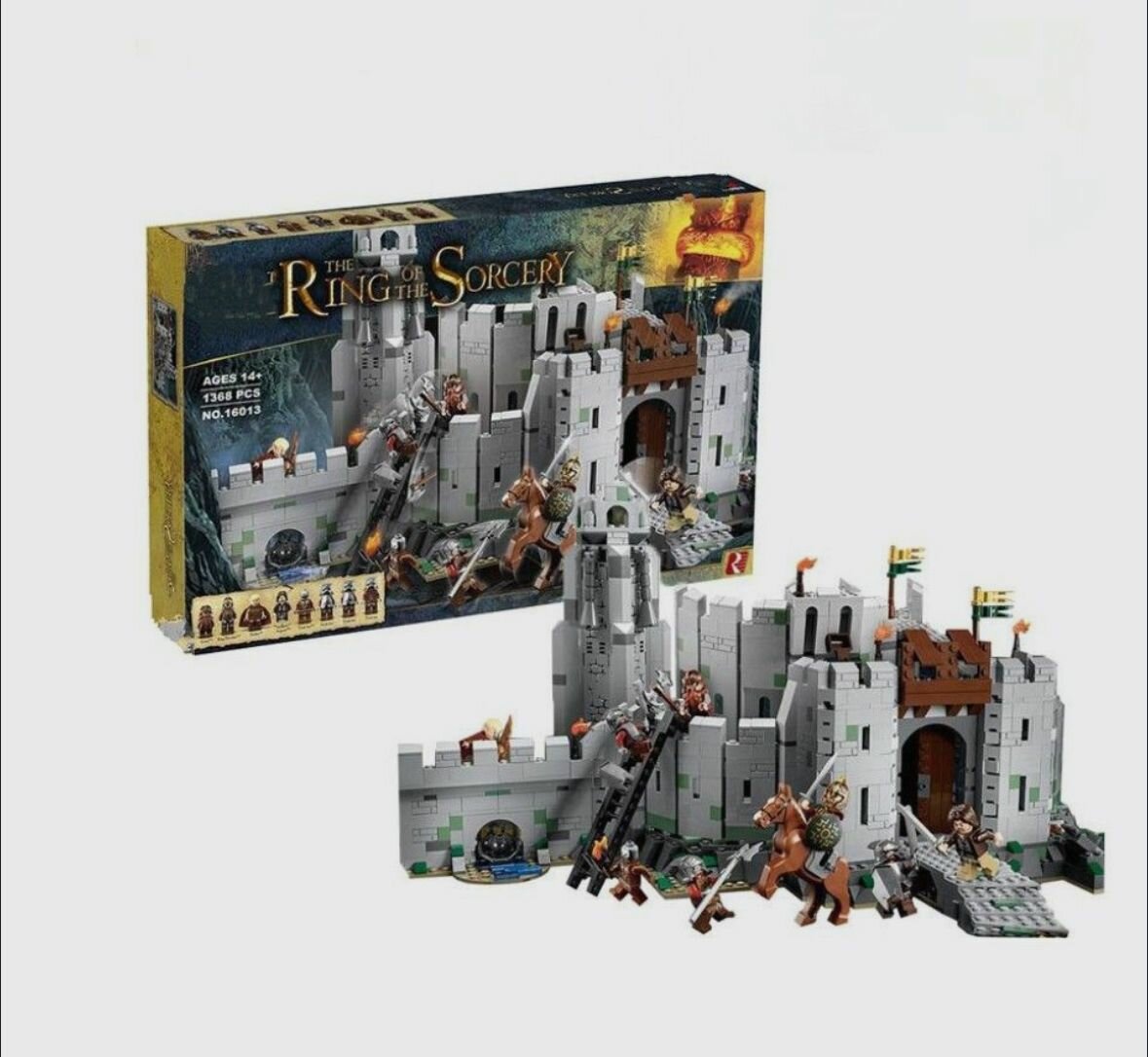 Конструктор "Властелин Колец: Битва за Хельмову Падь" 1368 деталей