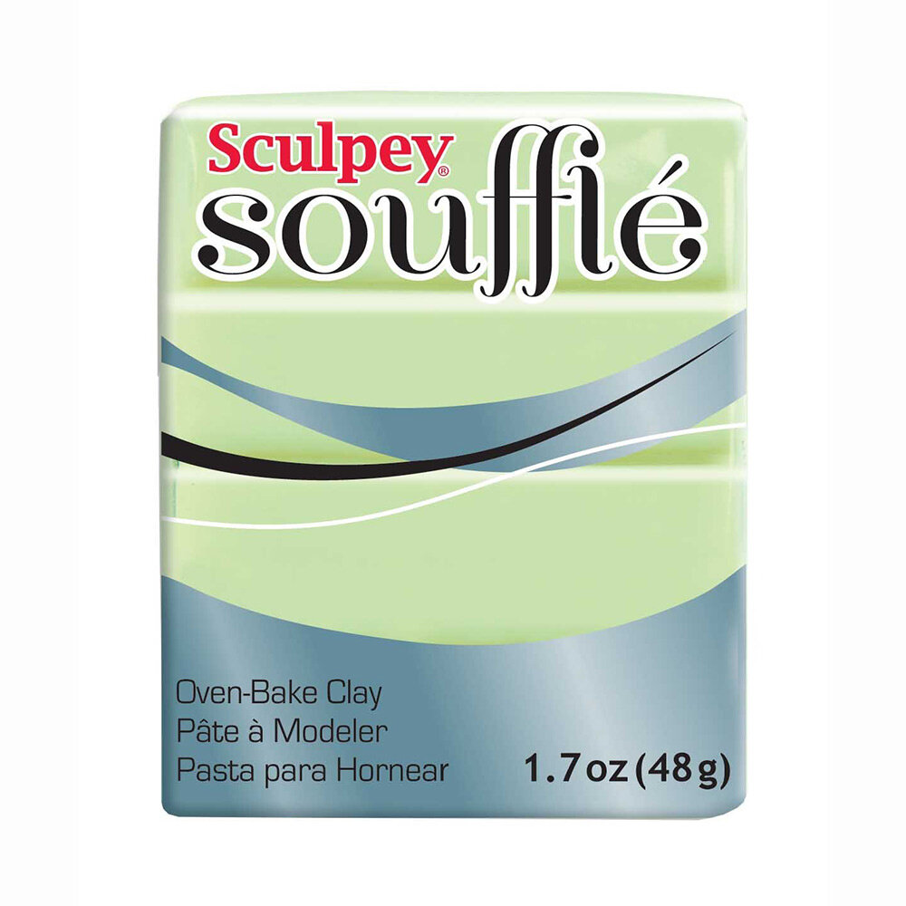 "Sculpey" Souffle полимерная глина SU 48 г СК/Распродажа 6629 фисташковый