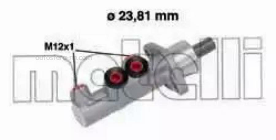 METELLI 050687 Главный тормозной цилиндр Renault Avantime, Megane I, Scenic I 1999-03