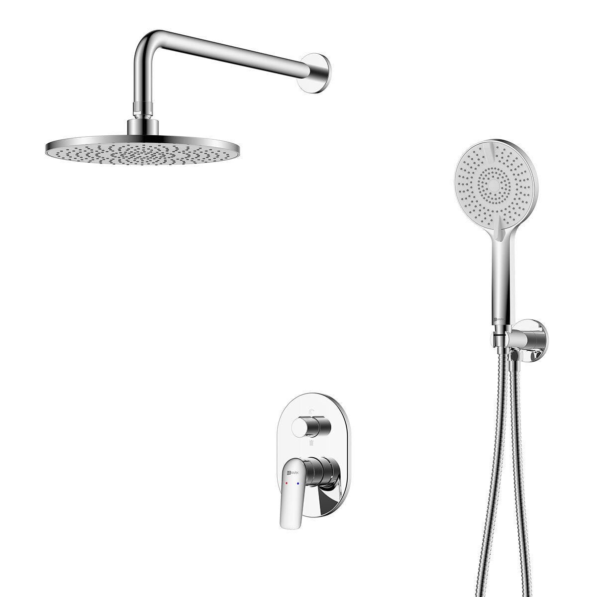 Смеситель Lemark Verba LM11429C для душа, встраиваемый, латунь