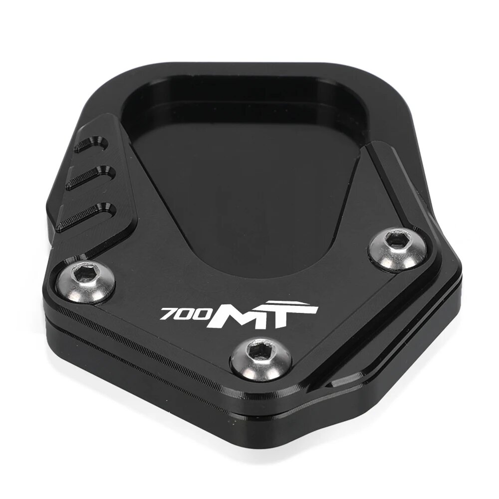 700MT подставка для мотоцикла с ЧПУ, удлинитель боковой подставки для ног, увеличенная пластина, накладка для CFMOTO CF MOTO 700 MT 700 mt700 CF700MT 2023-2025 black 700MT