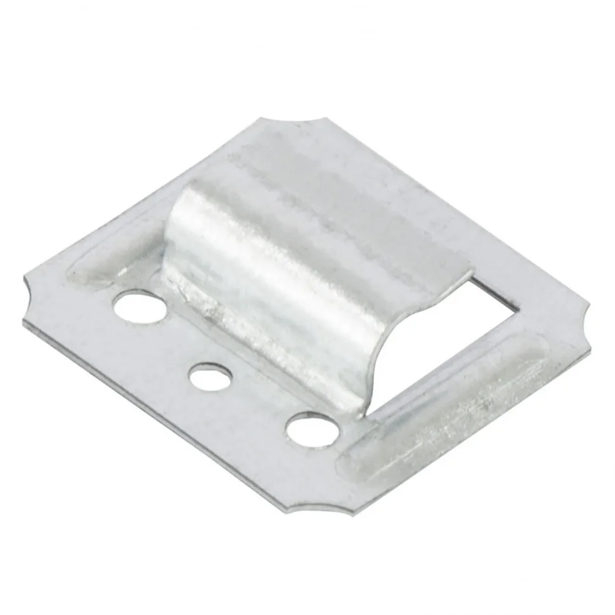 Кляймер №4 Сибртех, из оцинкованной стали, с гвоздями, 100 шт, 46574