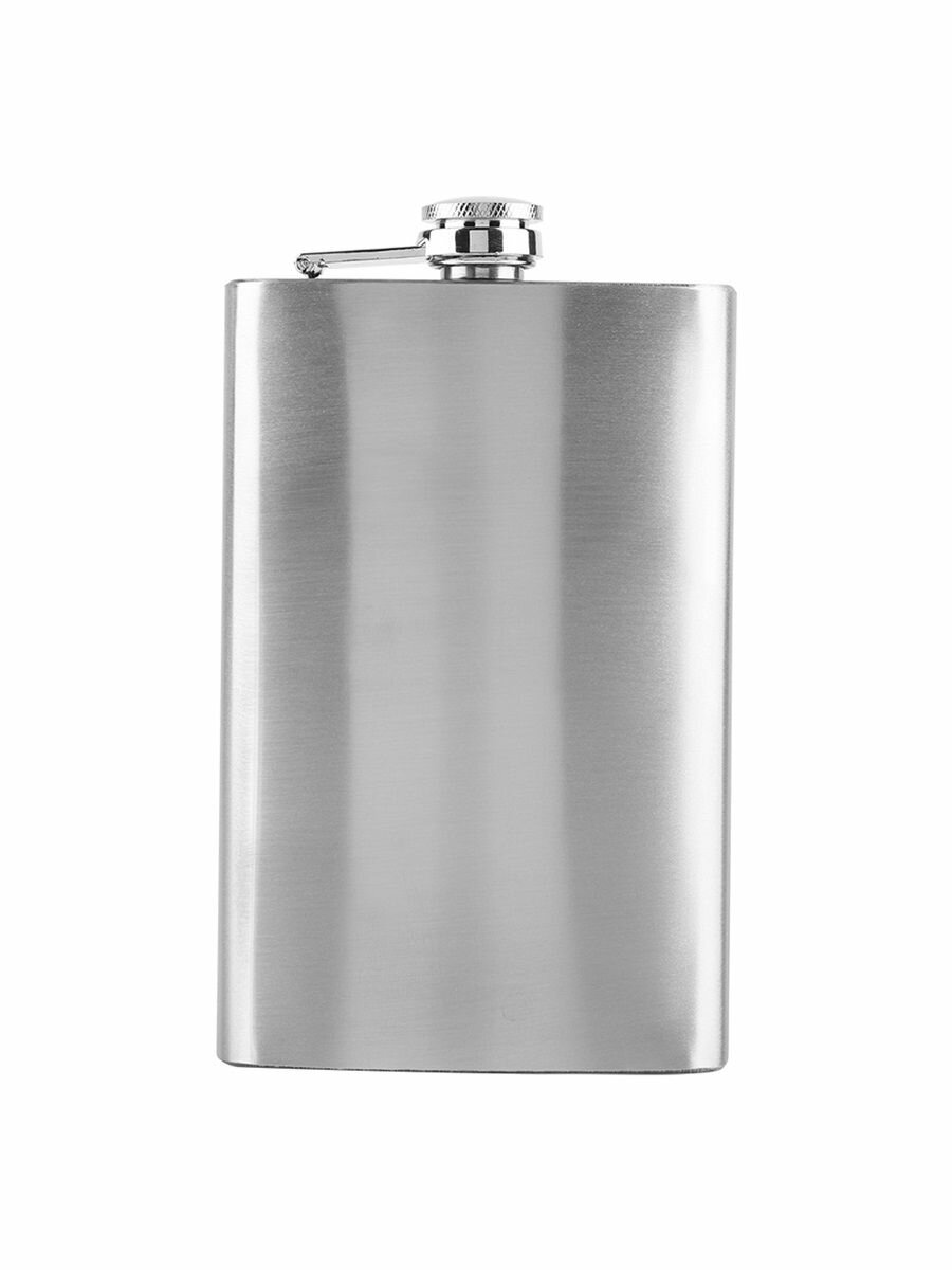 Карманная фляга из нержавеющей стали на 10 унций для спиртных напитков, виски, вина и алкоголя, компактная дорожная бутылка