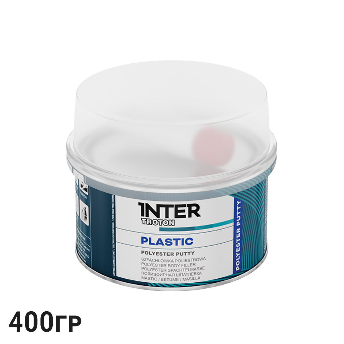 Шпатлевка по пластику PLASTIC INTER TROTON (0,4кг)