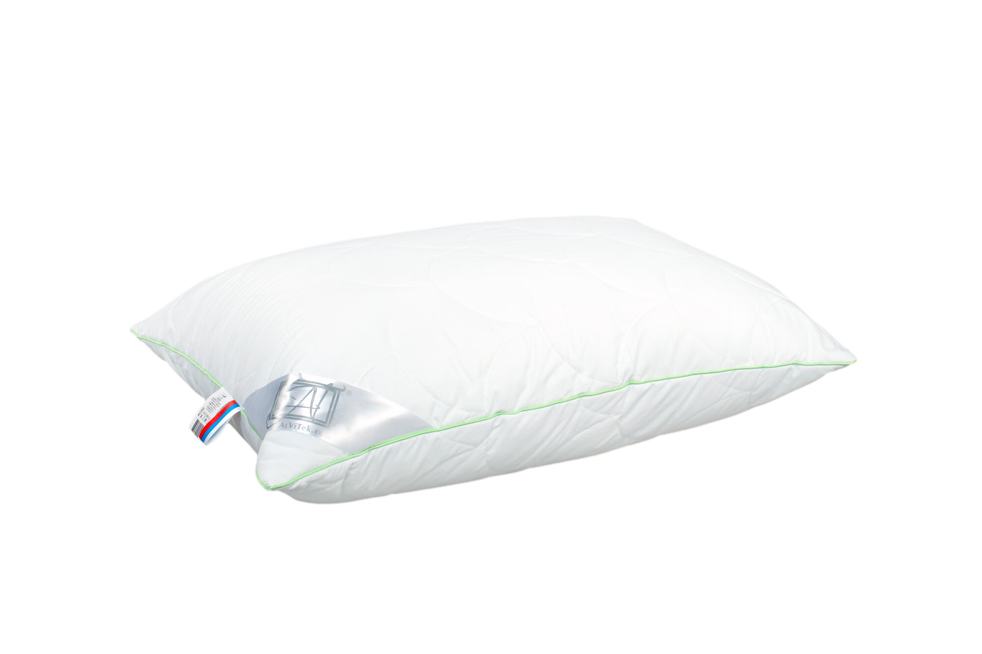 Подушка Бамбук Бамбуковое Волокно/Чехол перкаль 50х68 Прямоугольная Альвитек