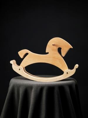 Заготовка "Конь-огонь", для точечной росписи, декупажа, фанера, 33х22 см