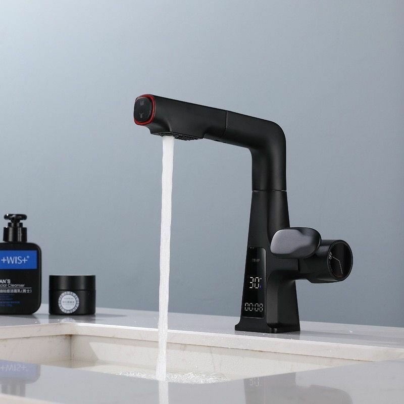 Умный кран с цифровым дисплеем