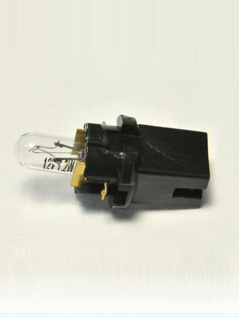 Лампа 12V 1,2W B8.5d, маяк, белая, без цоколя, в патроне, панель приборов, 612012P85, 21061-3709500
