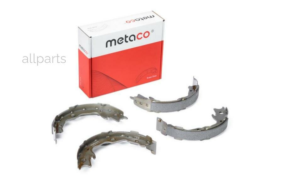 METACO 3030-006 Колодки ручного тормоза к-кт NISSAN QASHQAI J10 (2006>)/ X-TRAIL (T31) (2007>) Metaco 3030-006