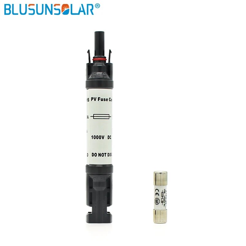 BLUSUNSOLAR Солнечный предохранительный держатель Solar In-line Fuse Connector 10A/15A/20A/25A/30A 5A fuse