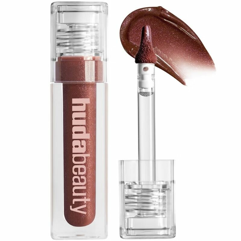 Huda Beauty Блеск для губ Faux Filler Extra Shine Lip Gloss, 3,9 мл, She Fire