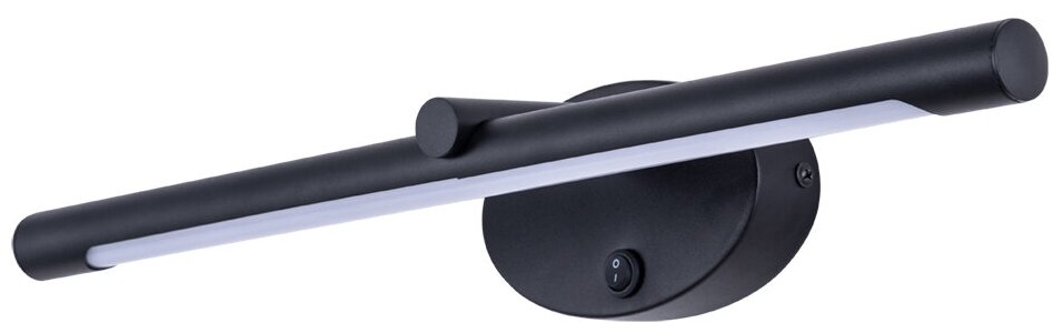 Подсветка зеркал и полок Arte Lamp Ronnie A8025AP-1BK, LED, кол-во ламп:1шт, Черный