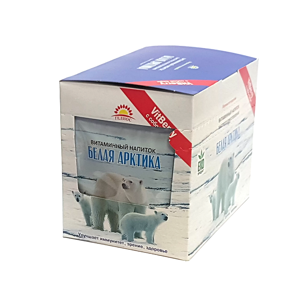 Витаминный напиток Белая Арктика 25 г. Коробка 20шт*25г