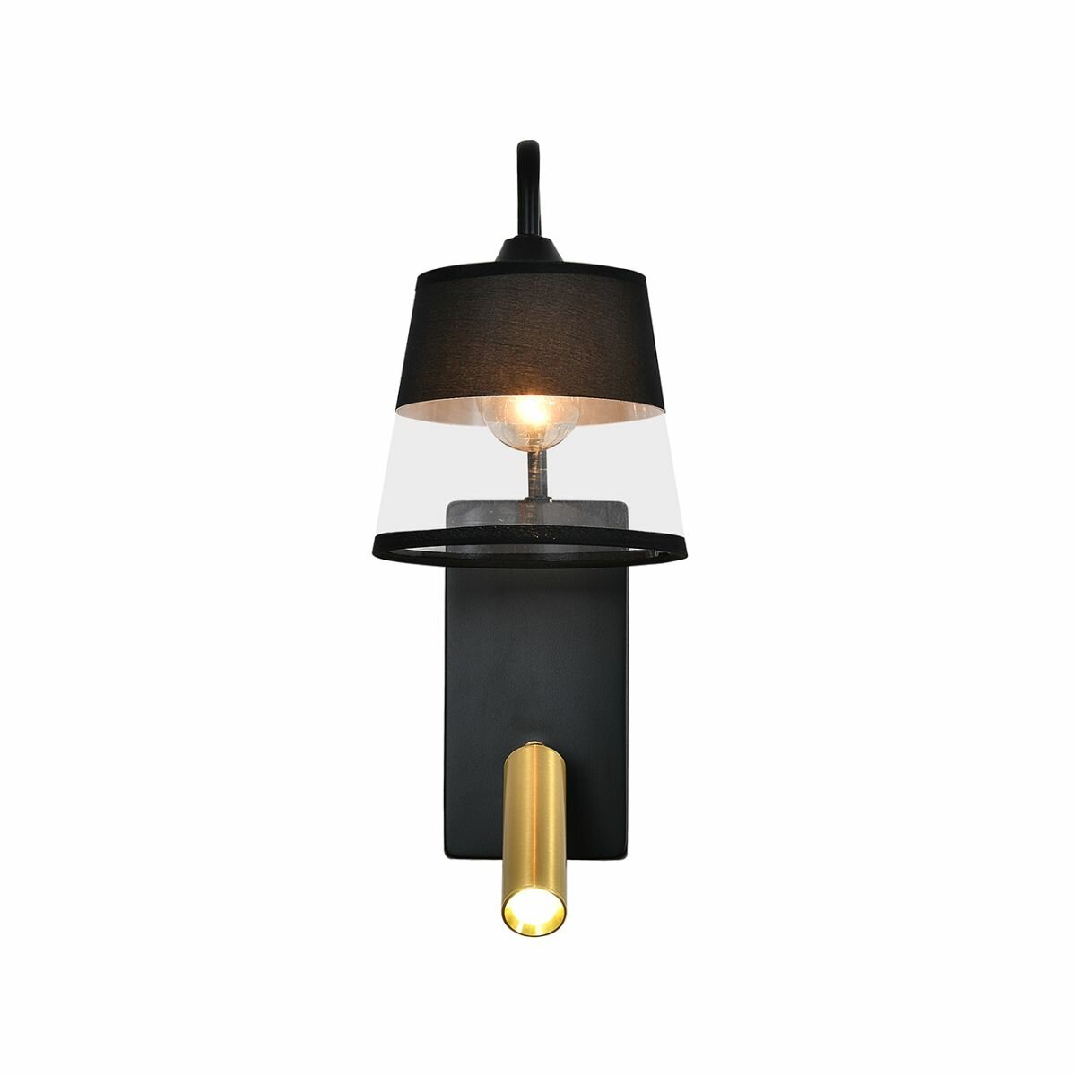 Бра Escada Comfy 598/1A Black/Brass — фото 1