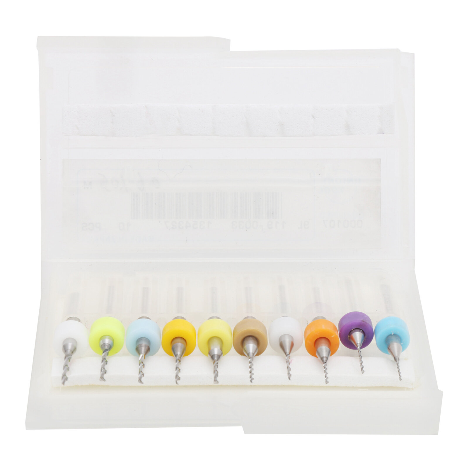 Десять твердосплавных микро сверл для печатных плат диаметр от 0 6 до 1 5 мм