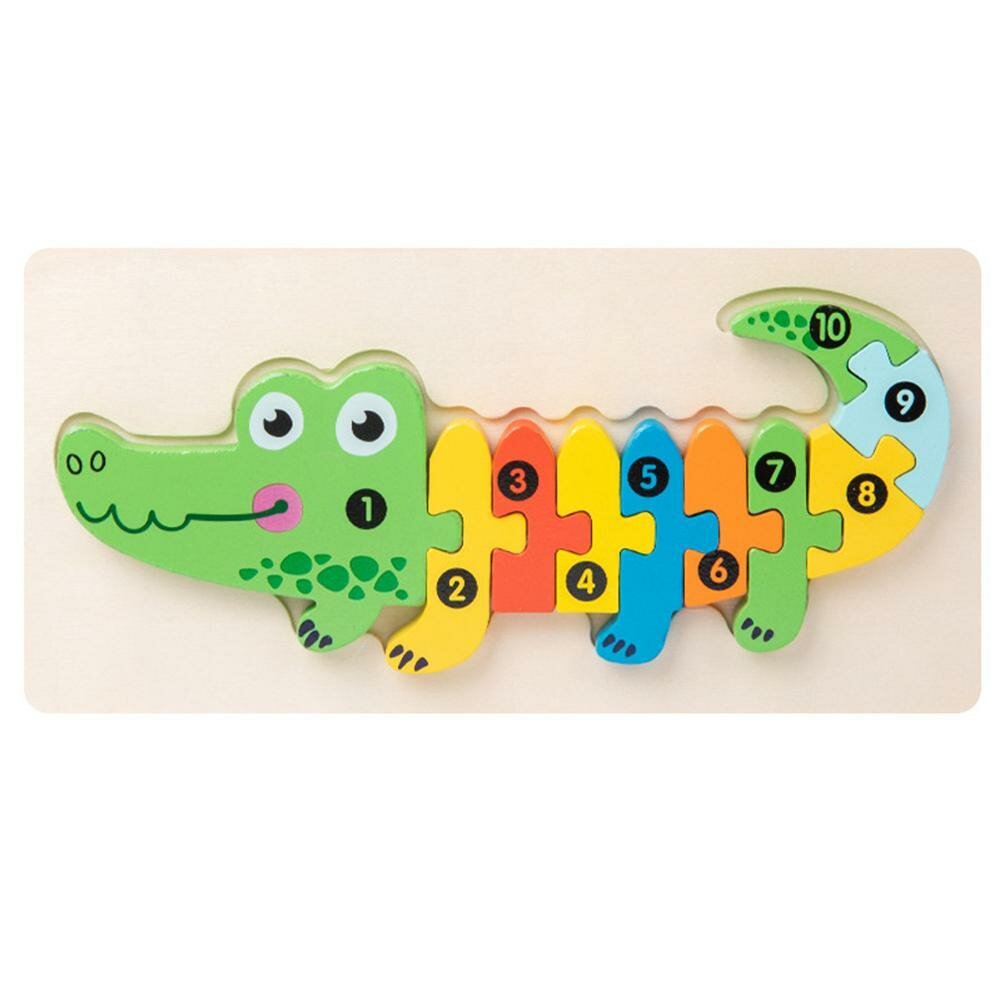 Деревянные пазлы, Мозаика детская, Головоломка деревянная