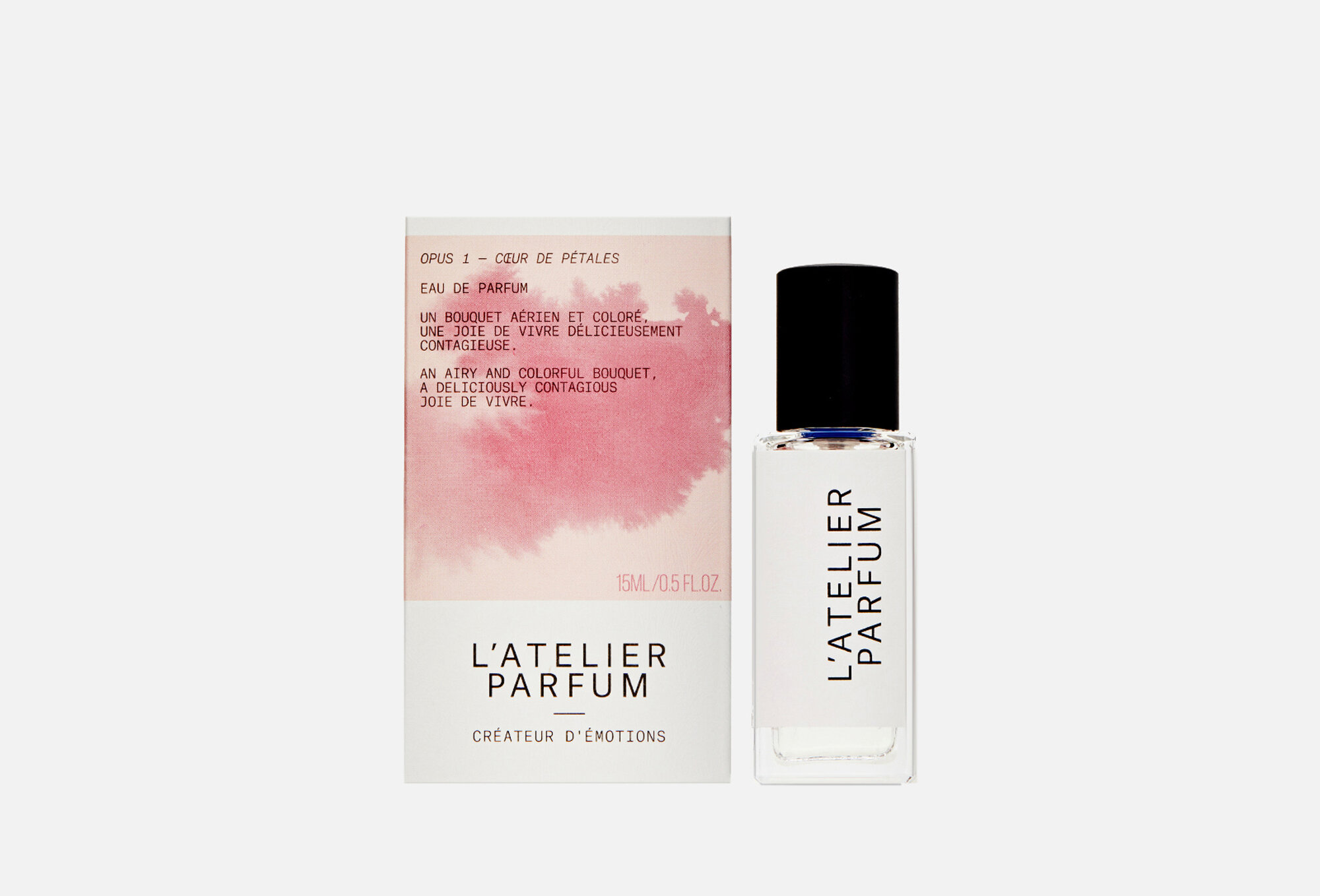 Парфюмерная вода L'ATELIER PARFUM COEUR DE PÉTALES 15 мл