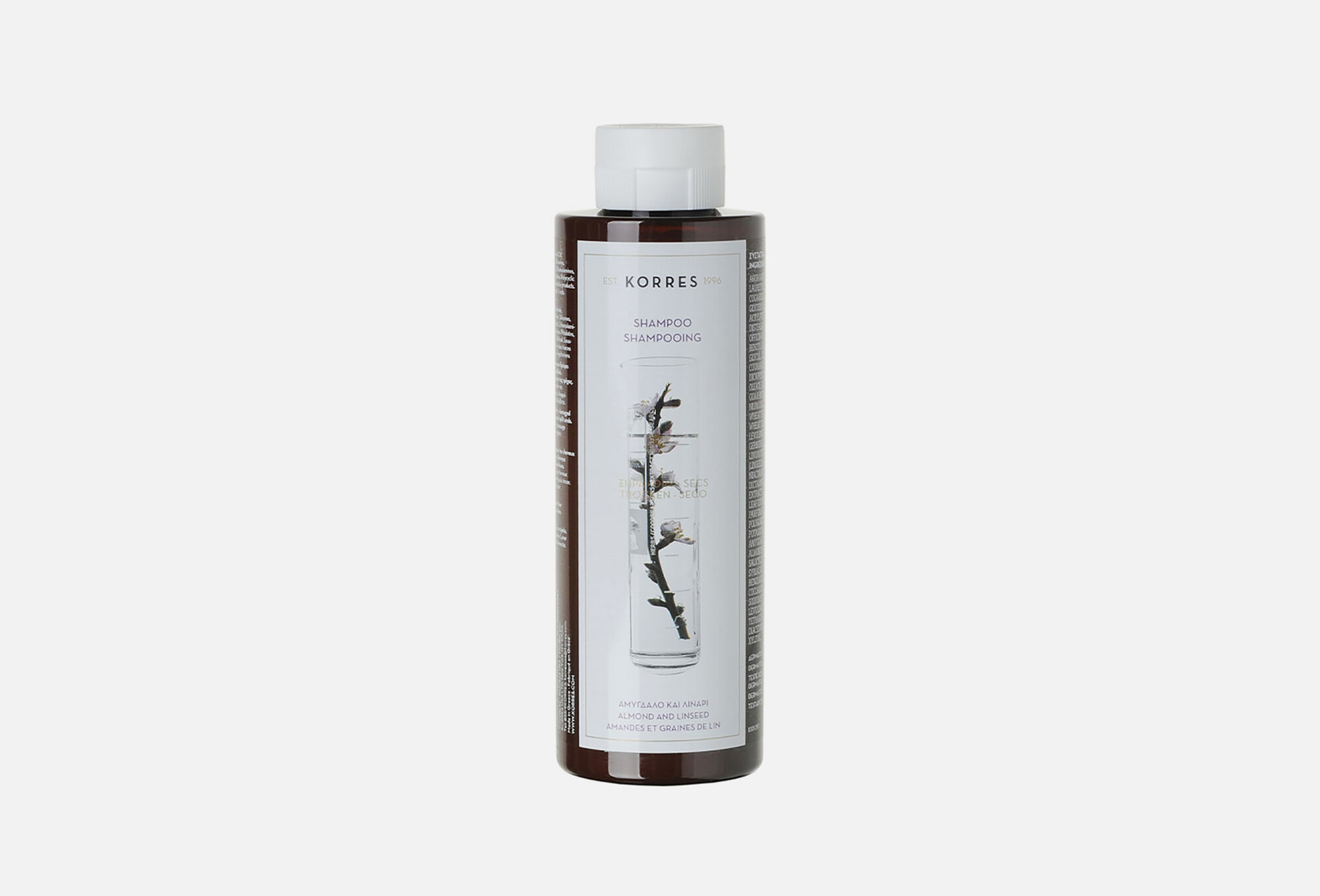 Шампунь с миндалём и семенами льна KORRES Almond&Linseed Shampoo 250 мл