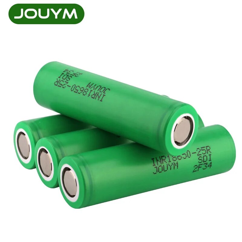 JOUYM 18650 Li-Ion аккумулятор 3,7В 2500 мАч для отвертки