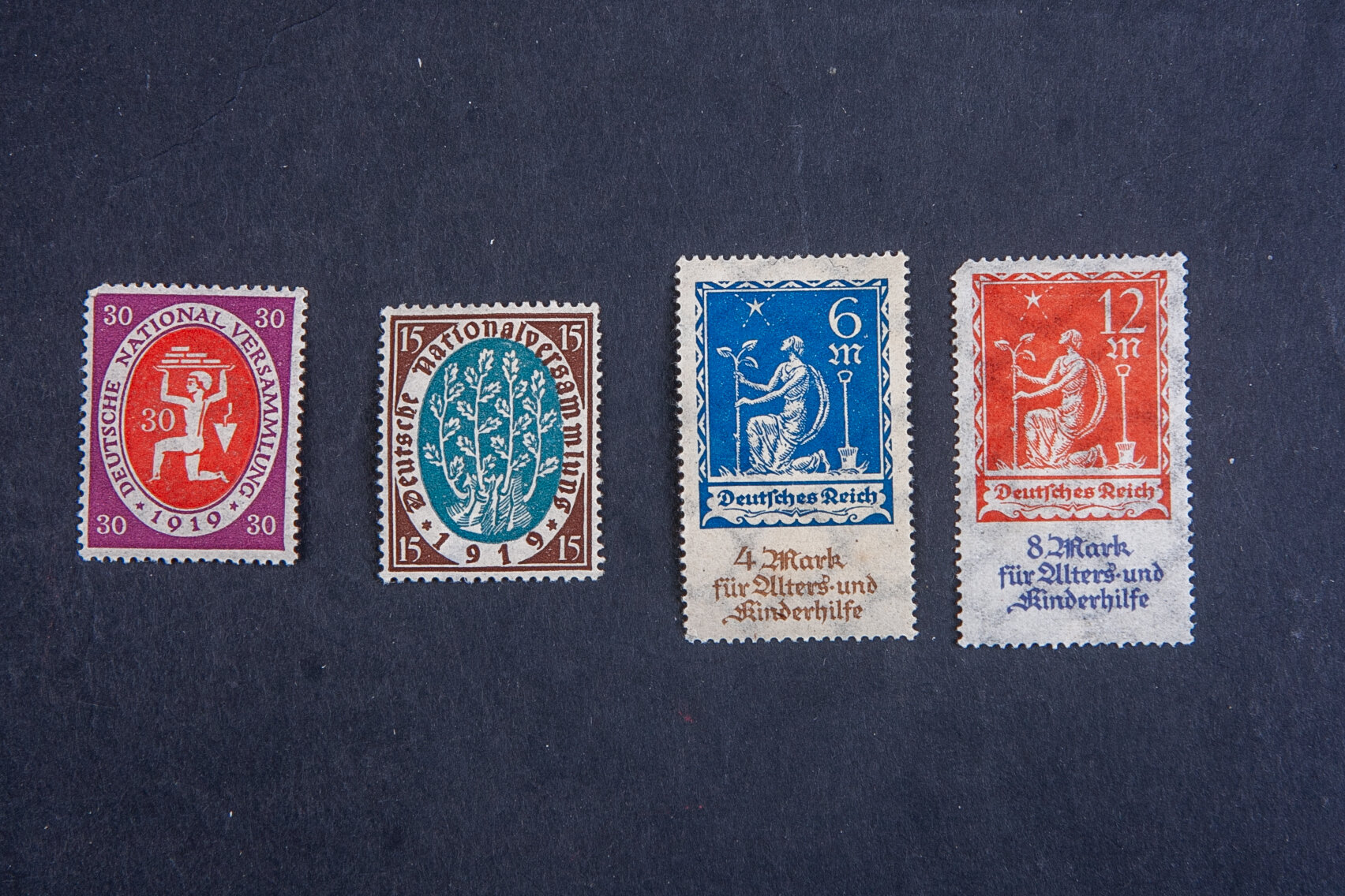 Набор марок для коллекции , Германия 1919-25 г. , Третий рейх, .