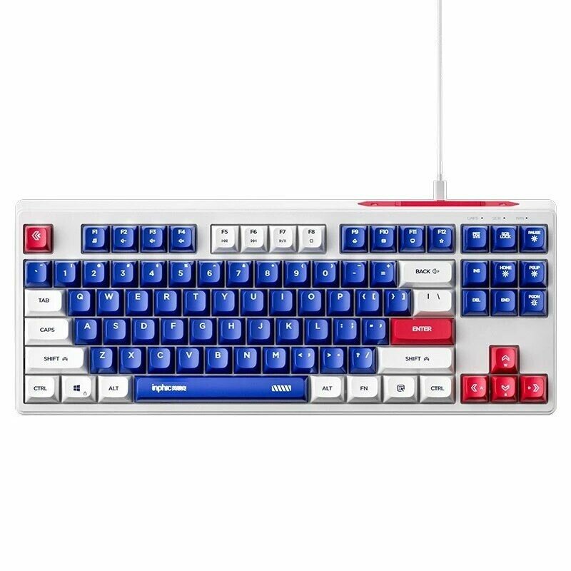 Inphic K9 Проводная механическая клавиатура Mecha с 87 клавишами