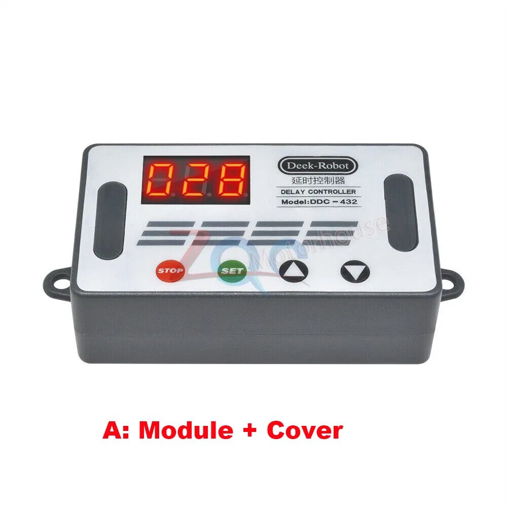 Цифровой таймерный выключатель 5В 9В 12В 24В A Module and Cover