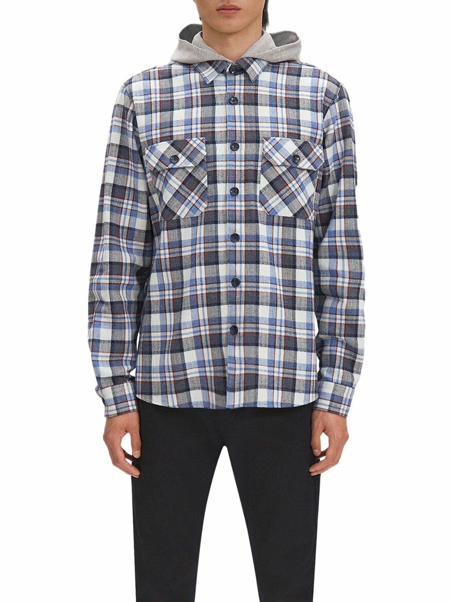 Куртка FUN TARTAN HOODIE SHIRT