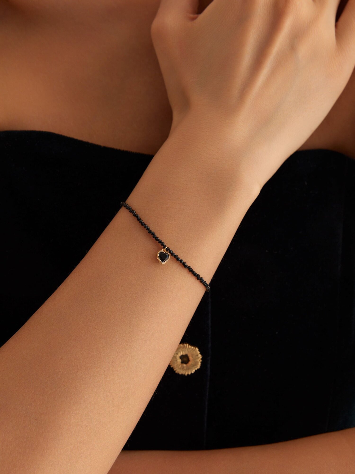 Браслет, шпинель