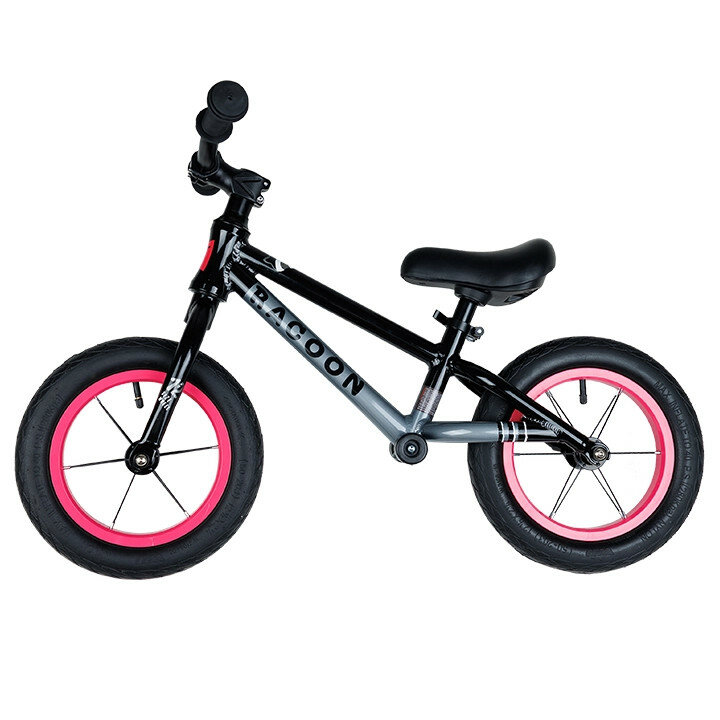 Беговел Tech Team Racoon 12 black/pink