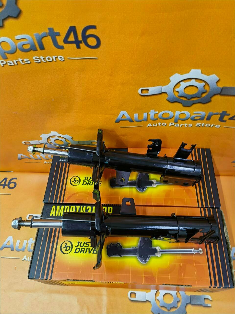 Амортизаторы передней подвески комплект Джили Эмгранд Geely Emgrand EC7 Япония