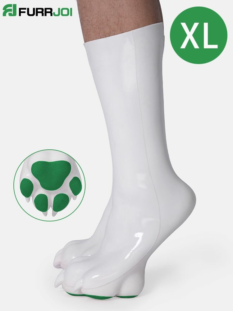 Furrjoi Силиконовые лапки с подушечкой -xl