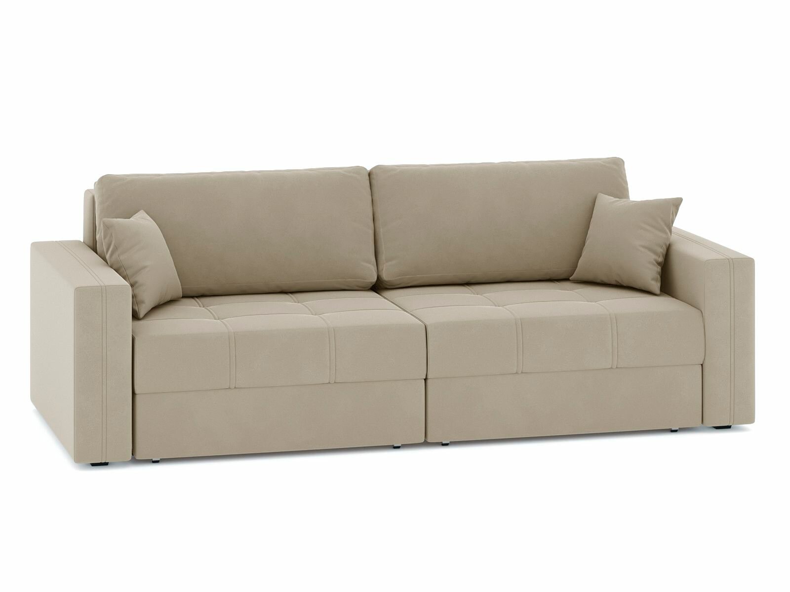 Диван - кровать Брест, еврокнижка, НПБ, 245*96*110, велюр Зара Сафари 5.2