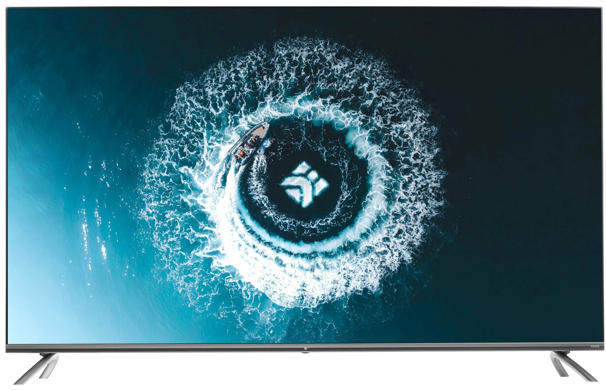 50" (127 см) Телевизор DEXP Q501, черный (Direct LED, QLED, 4K UltraHD, Wi-Fi, 60 Гц, Android TV)