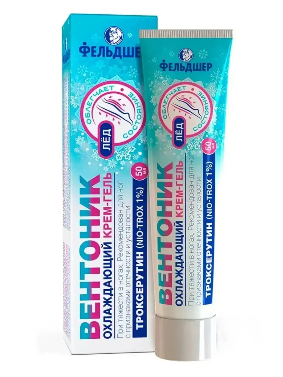 Фельдшер Охлаждающий крем-гель вентоник 50мл