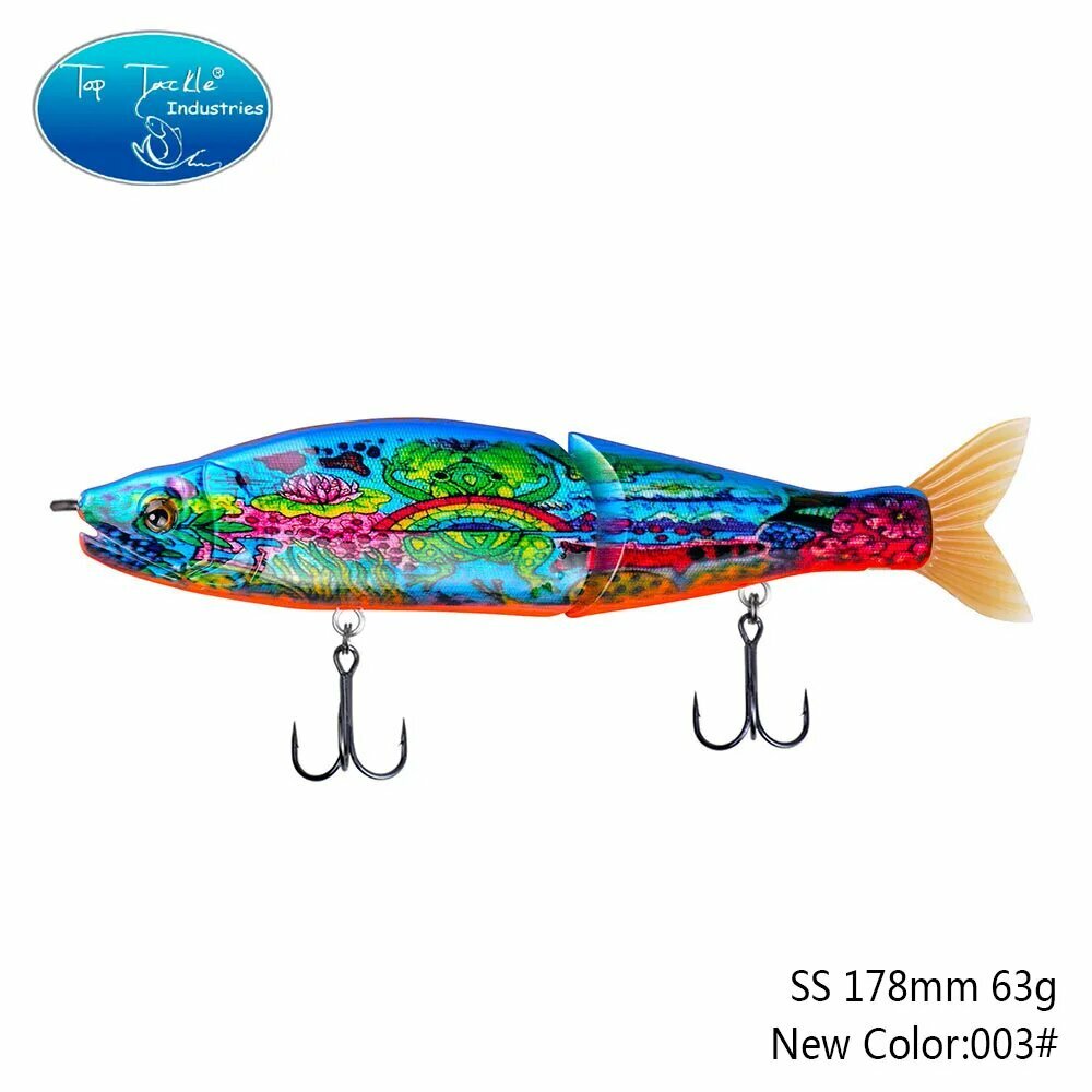 Top Tackle Industries блесна 178mm, Color-003, 63g