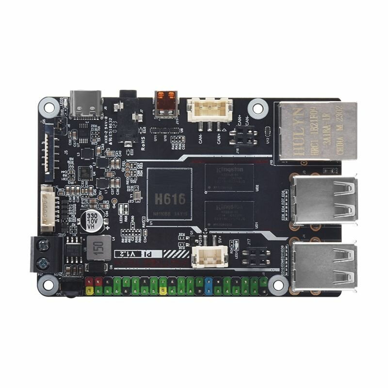 BIGTREETECH BTT PI V1.2 плата с четырехъядерным процессором Cortex A53, 1 GB DDR3L, 2.4G Wi Fi / 40Pin GPIO, совместима с Raspberry Pi для Klipper I3 CoreXY для 3D печати Klipper контроллер 40pin GPIO