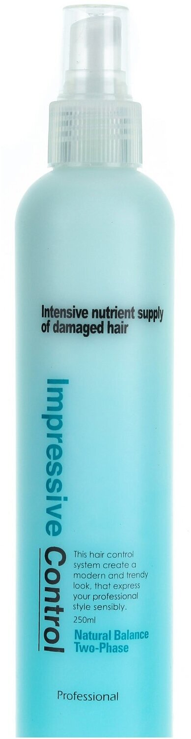 Несмываемый двухфазный спрей для увлажнения волос Welcos Mugens Natural Balance Two-Phase (250 мл)