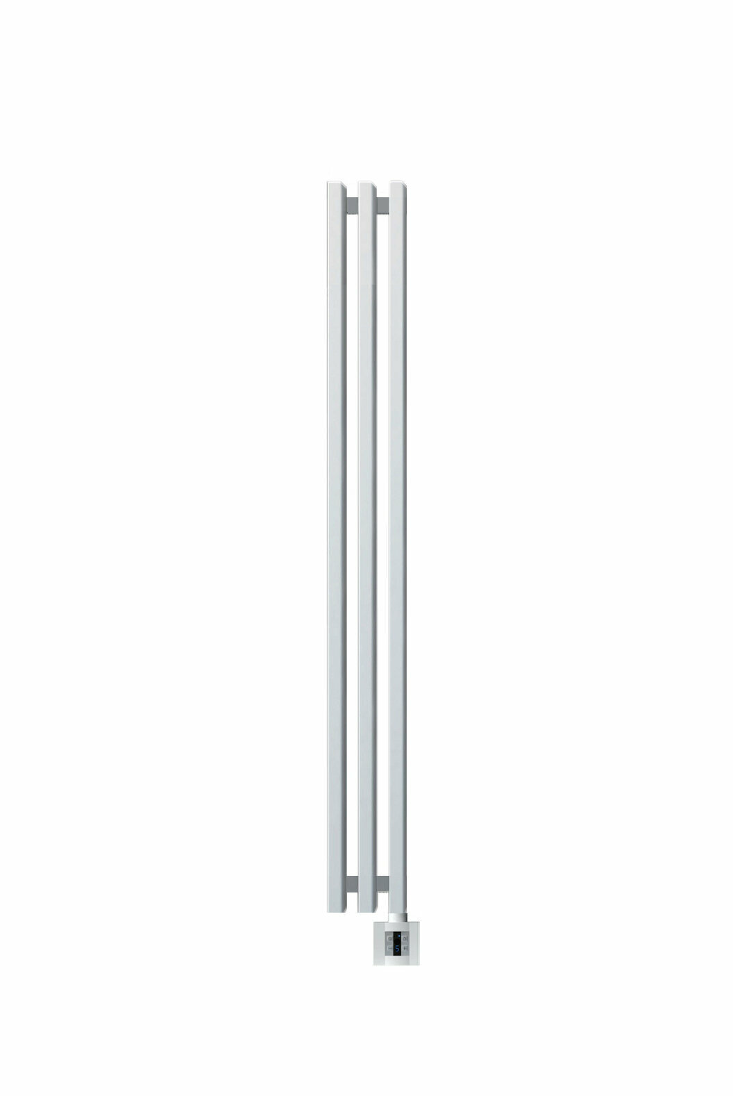 Quadro-6 Дизайн Радиатор электрический EQ6-132-3 130x27 см Черный