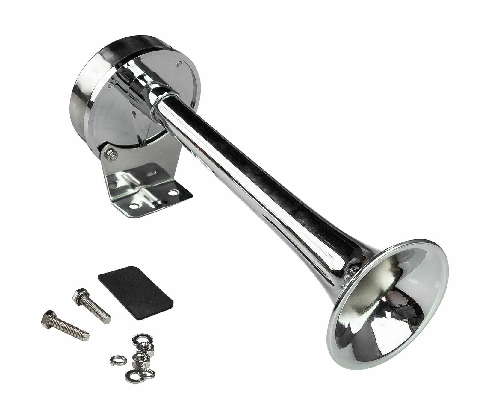 Горн, сигнал звуковой одинарный электрический 12 В, ААА, Тайвань