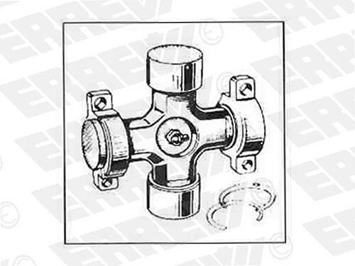 Крестовина карданного вала нов Scania (Скания) 4-series 95-07 (715644)