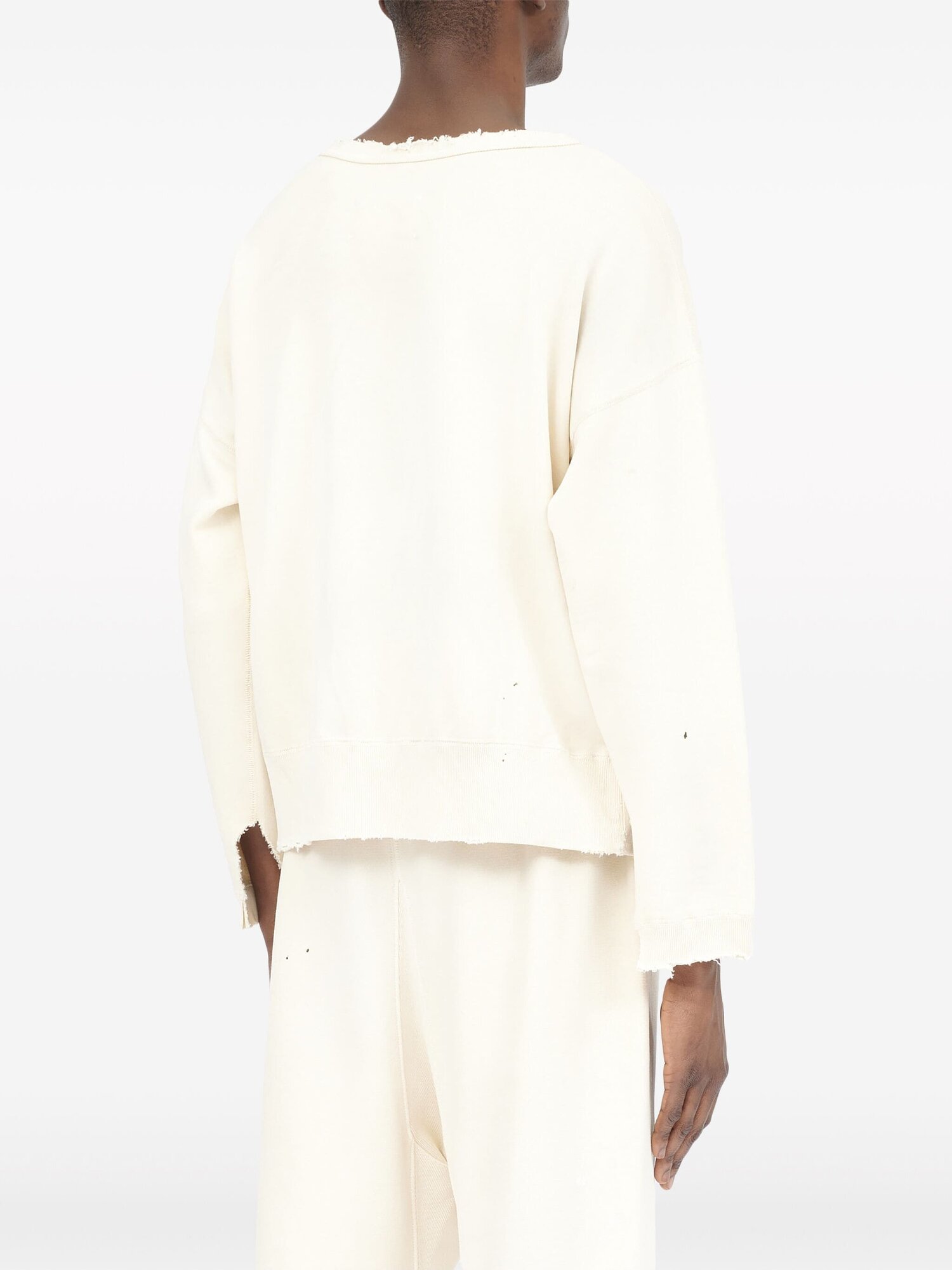 Толстовка Maison Margiela Handwritten, размер XL, , белый — фото 1