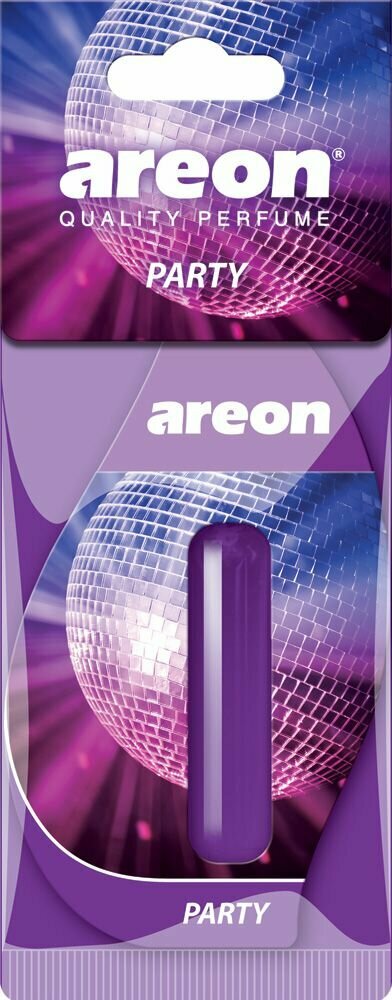 Ароматизатор на зеркало Areon Liquid жидкий Party вечеринка 5 мл
