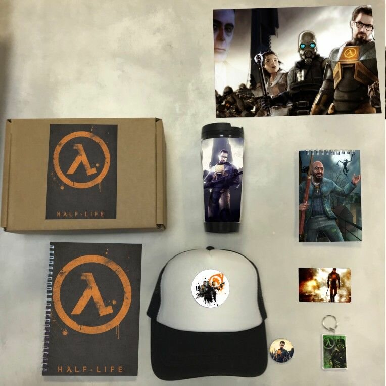 Бокс Half-Life, Халф Лайф №3, Товары с нашими рандомными картинками