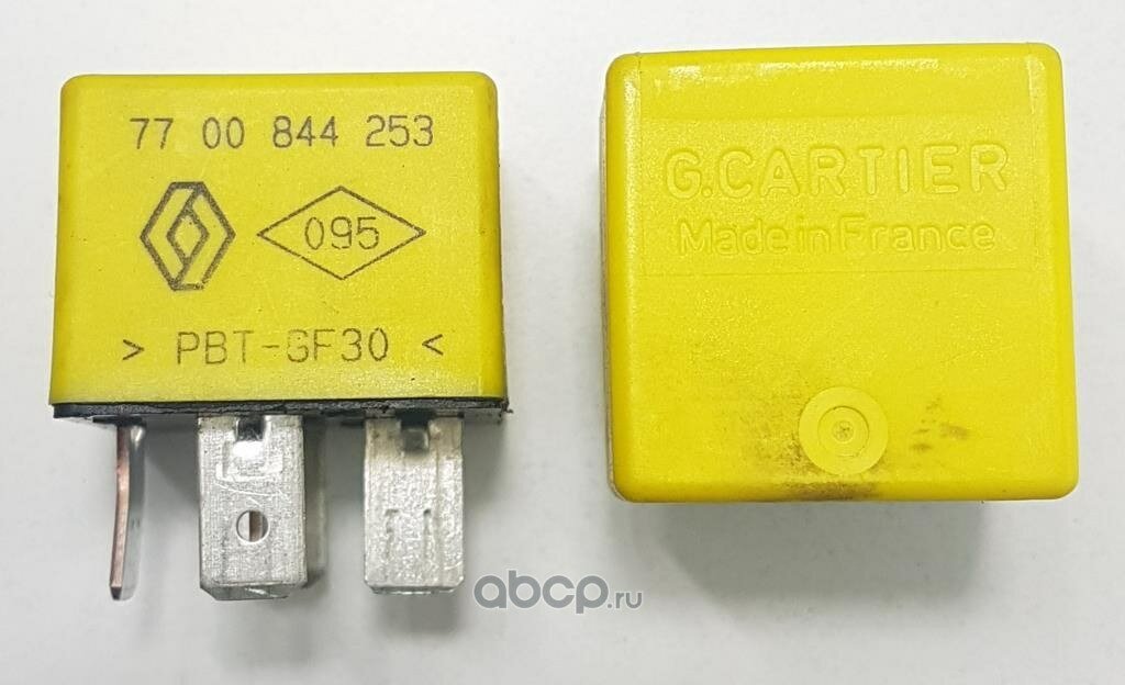 Реле включения вентилятора Renault Logan Renault 7700 844 253 для управления вентилятором