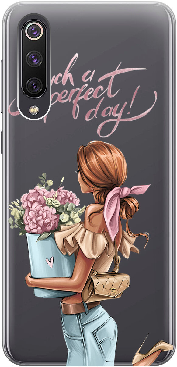 Силиконовый чехол с принтом Suach a Perfect Day! для Xiaomi Mi 9 SE / Сяоми Ми 9 СЕ